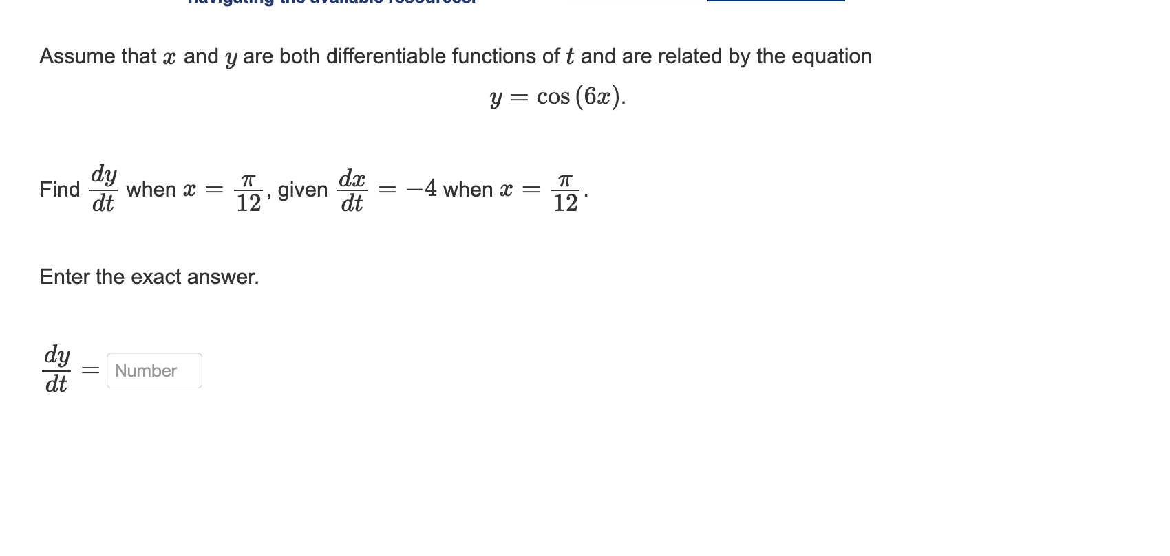 Solved Assume that x and y are both differentiable functions | Chegg.com