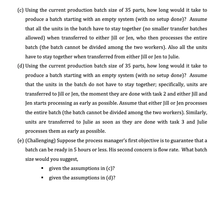 OM 335, Homework 4 Consider the following process: 3 | Chegg.com