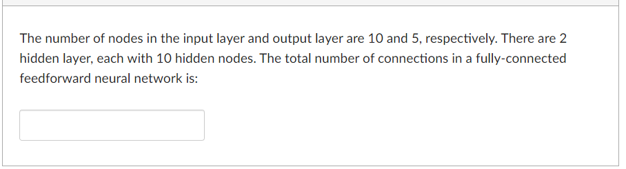 Solved The following is a feedforward NN with input layer at | Chegg.com