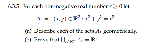 Solved 6.3.5 For each non-negative real number r 20let x, y | Chegg.com