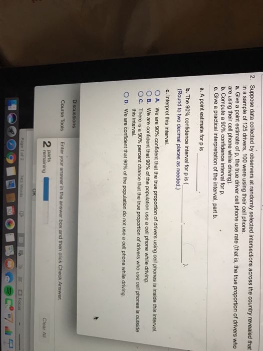 Solved Suppose data collected by observers at randomly | Chegg.com