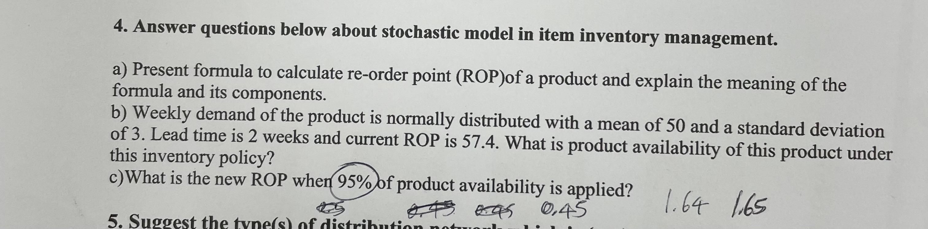 Solved I want to know the answer and formula for number 4 | Chegg.com
