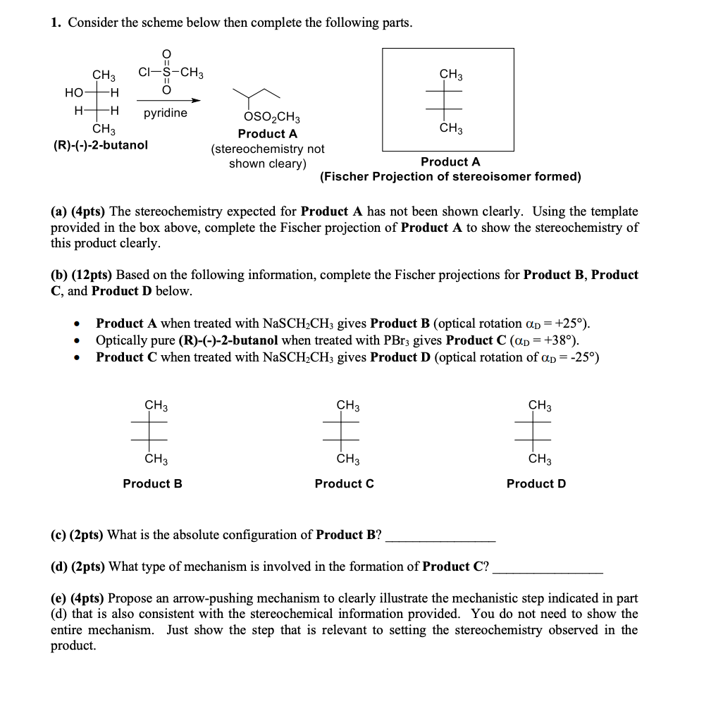 Solved Consider the scheme below then complete the following | Chegg.com