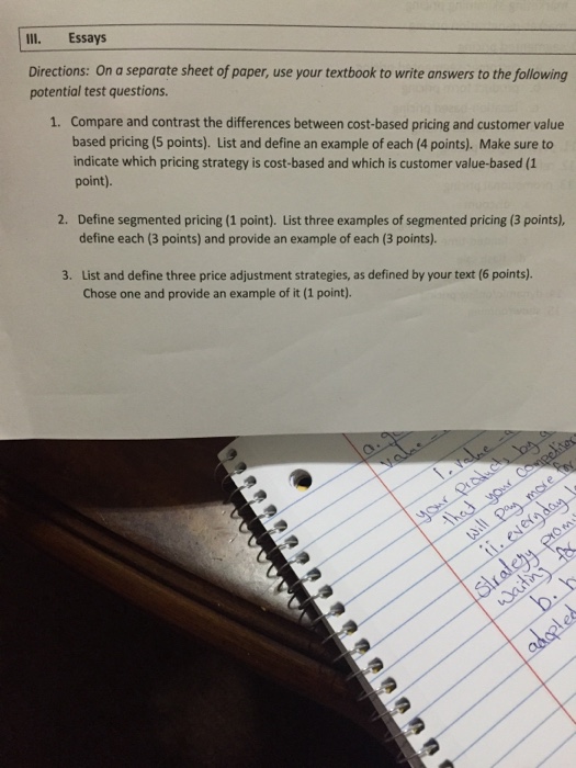 Solved On a separate sheet of paper, use your textbook to | Chegg.com