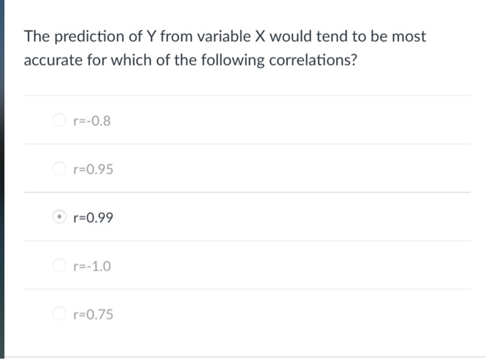 Solved r determines the regression line for predicting life | Chegg.com