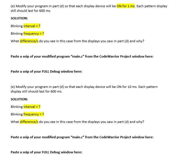 Solved please use c programming language, thank you Edit: | Chegg.com