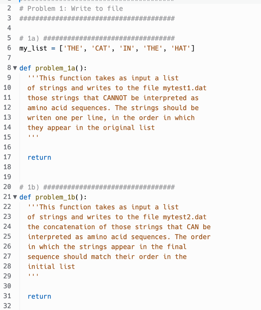 Solved a) Write a function that extracts the appropriate | Chegg.com