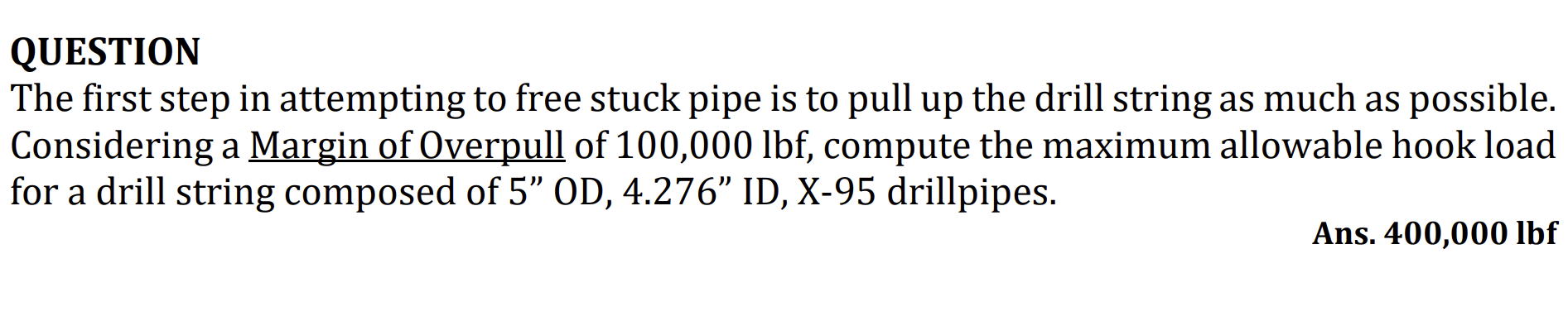 The first step in attempting to free stuck pipe is to | Chegg.com