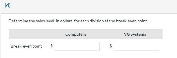 Solved Flint Chance Co. sells computers and video game | Chegg.com