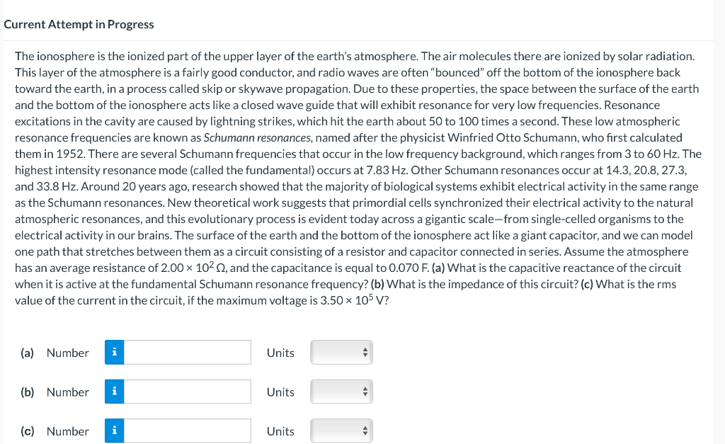 Solved The ionosphere is the ionized part of the upper layer | Chegg.com