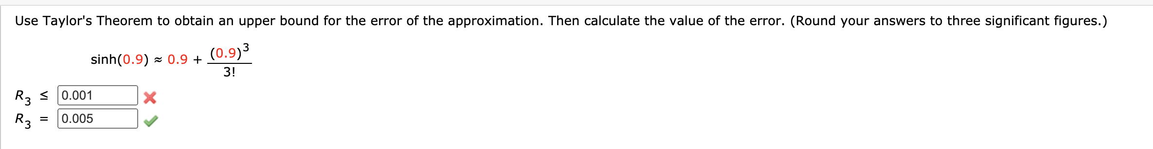 Solved Use Taylor's Theorem to obtain an upper bound for the | Chegg.com