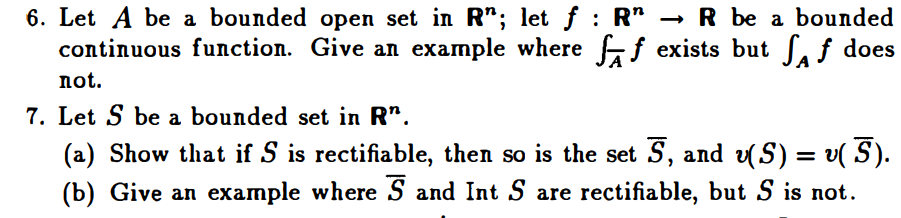Solved 6. Let A be a bounded open set in R"; let f :R" → R | Chegg.com