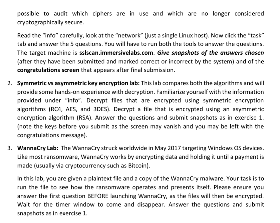 Solved For this lab we will use Immersive Labs. This is an | Chegg.com