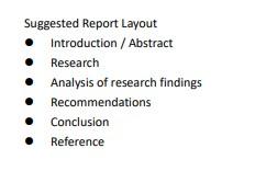 You are required to write a report on the history, | Chegg.com
