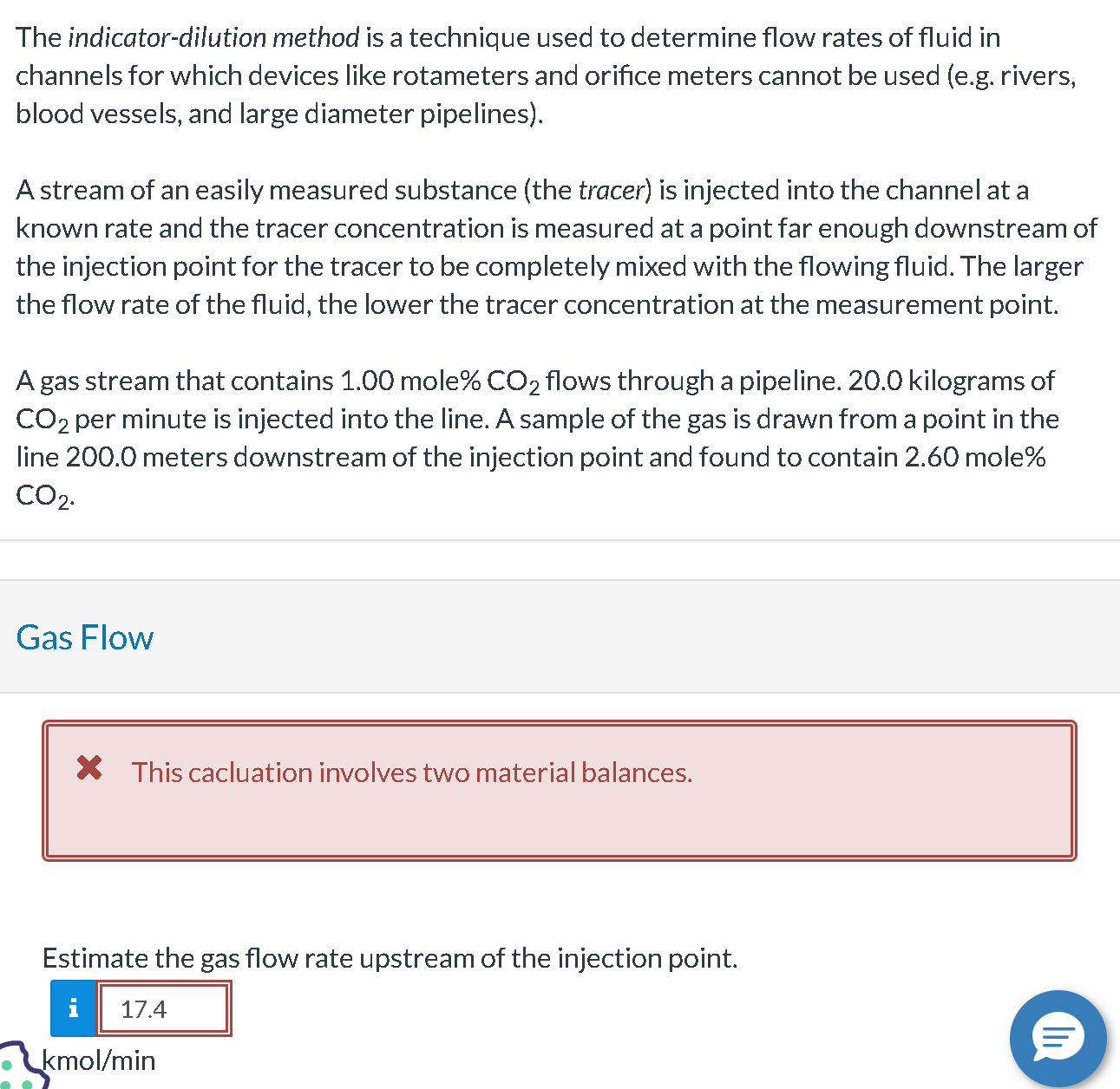 [Solved]: The indicator-dilution method is a technique used