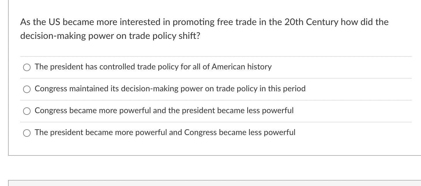 Solved As the US became more interested in promoting free | Chegg.com