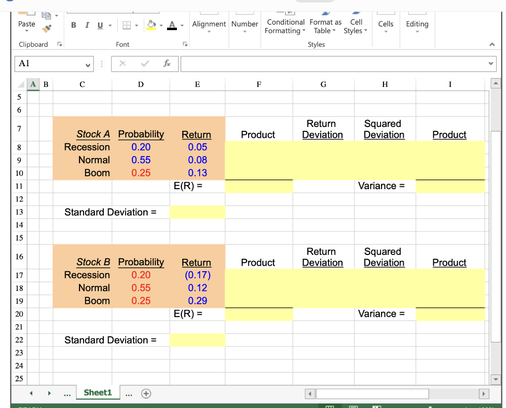 Solved UEB Paste BIU- A- Cells Editing Alignment Number | Chegg.com