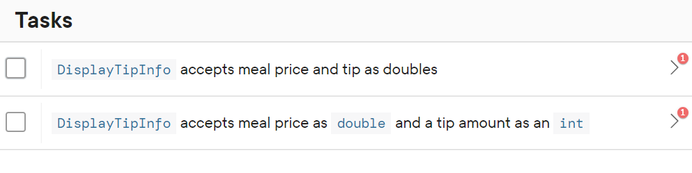 Solved Instructions Create a program named TipCalculation | Chegg.com