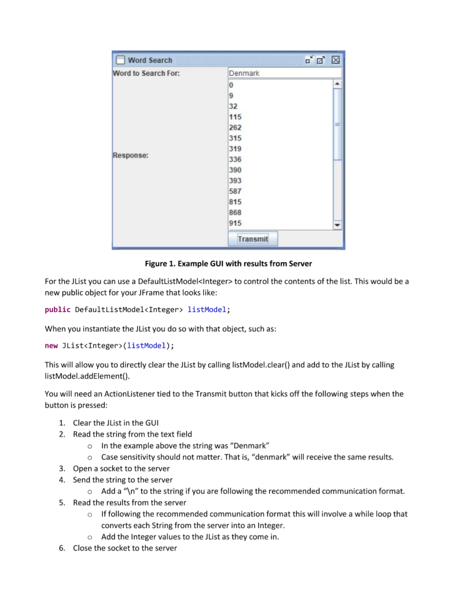 Project (Word Searcher) Background: An old concept in | Chegg.com