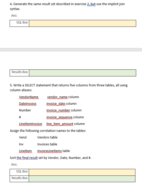 THIS IS DATABASE PROGRAMMING-SQL If you have not done | Chegg.com