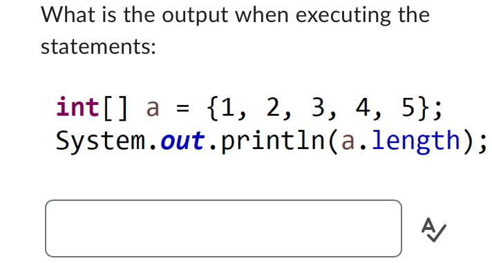 Solved What output is produced by the following code? int | Chegg.com