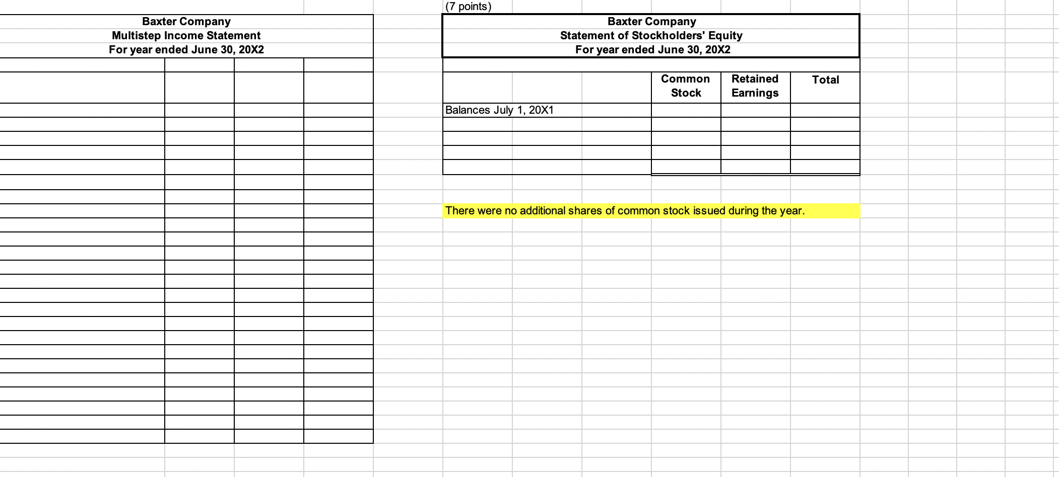Solved 78 (17 points 79 80 81 Baxter Company Balance Sheet | Chegg.com