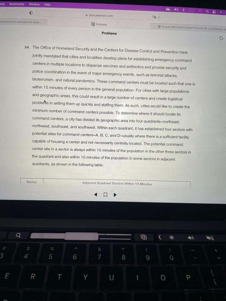 Solved 34. The Office of Homeland Security and the Centers | Chegg.com
