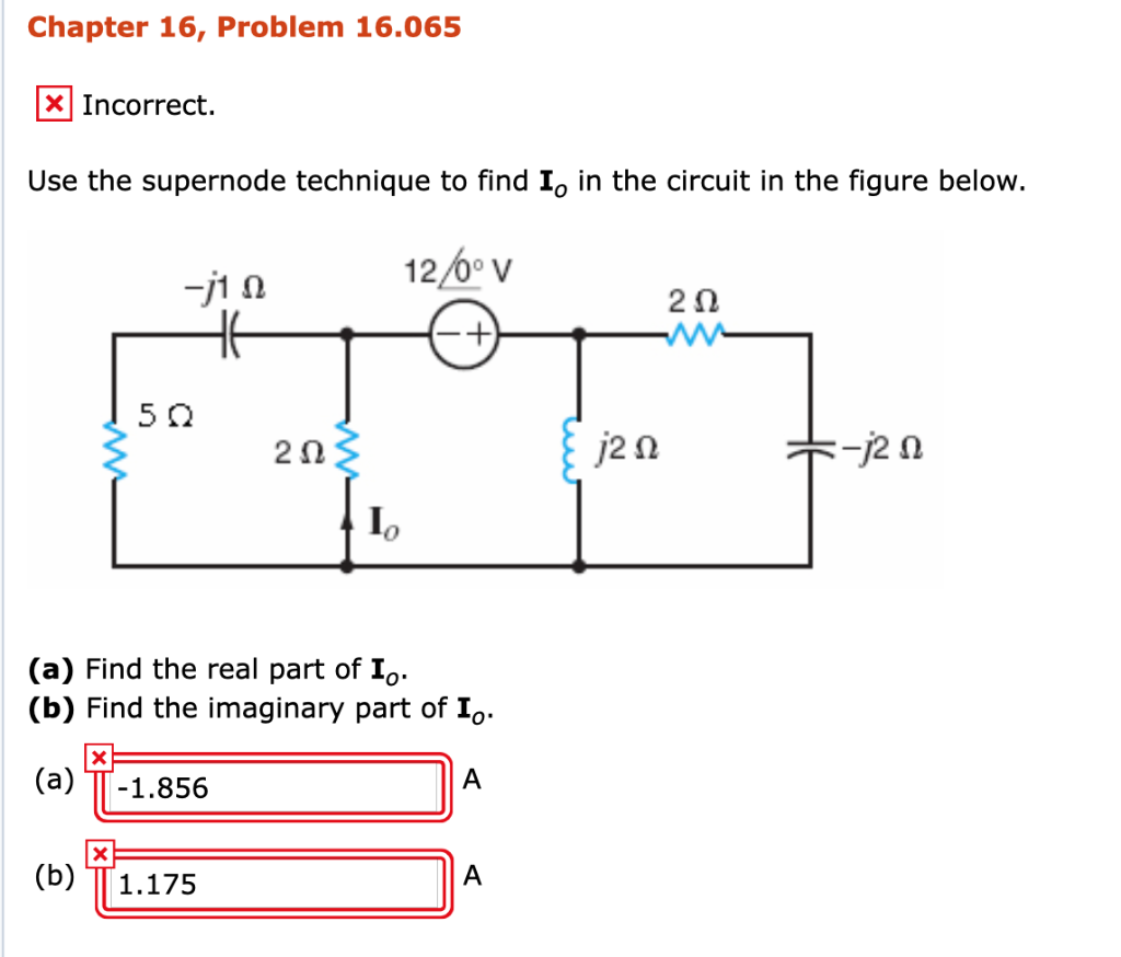 Solved Use the supernode technique to find Io in the circuit | Chegg.com