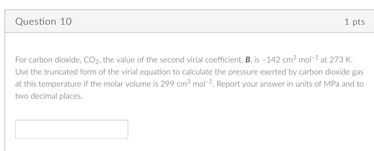 Solved Calculate the pressure exerted by 4 mol of a perfect | Chegg.com