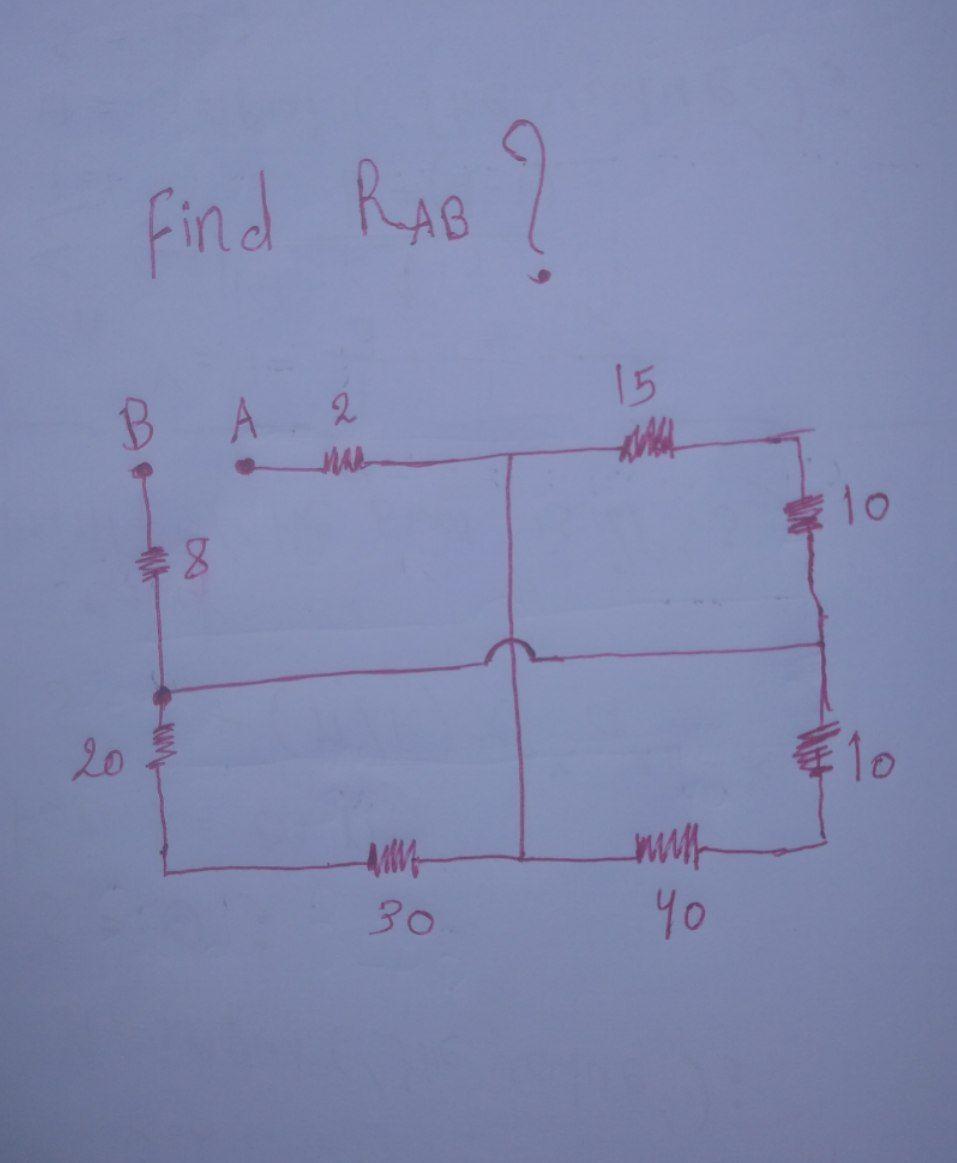 Solved Find RAB 2 2 B В 1 A 15 - MAL & 10 - - 28 20 $10 4 30 | Chegg.com