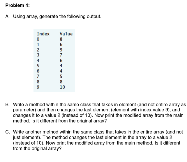 Solved Problem 1: Write an overloaded method cube that | Chegg.com