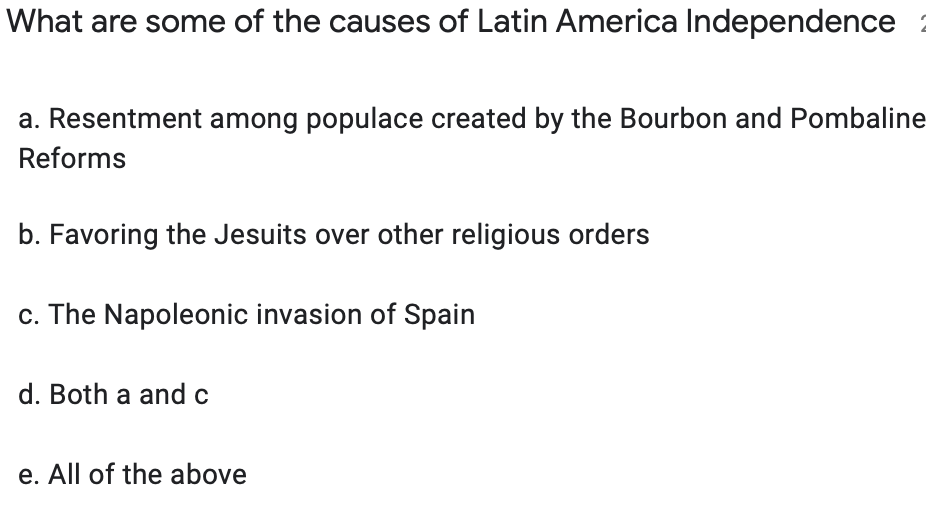 Solved What are some of the causes of Latin America | Chegg.com
