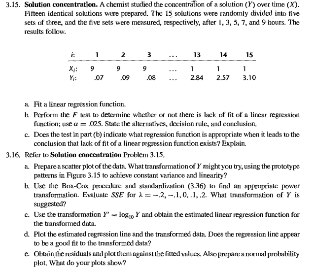 Solved Hello, can you do questions 3.16 from a to e on | Chegg.com