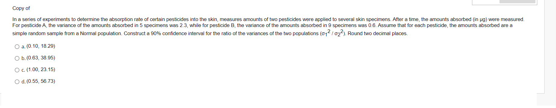 Solved simple random sample from a Normal population. | Chegg.com
