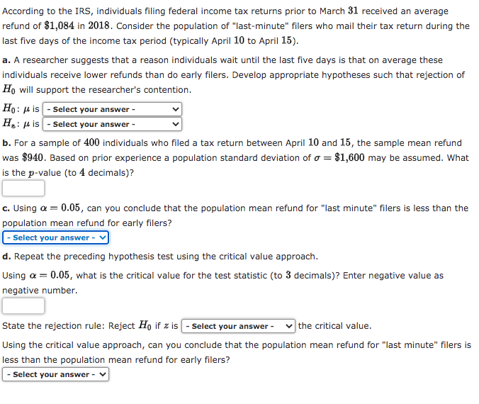 Solved According to the IRS, individuals filing federal | Chegg.com