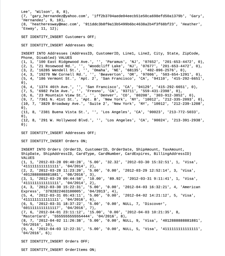 Solved Directions & Deliverable Execute the | Chegg.com