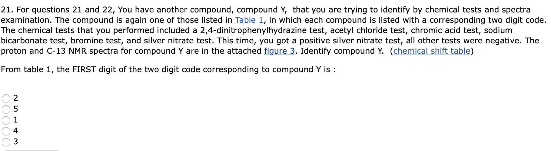 Solved 21. For questions 21 and 22, You have another | Chegg.com