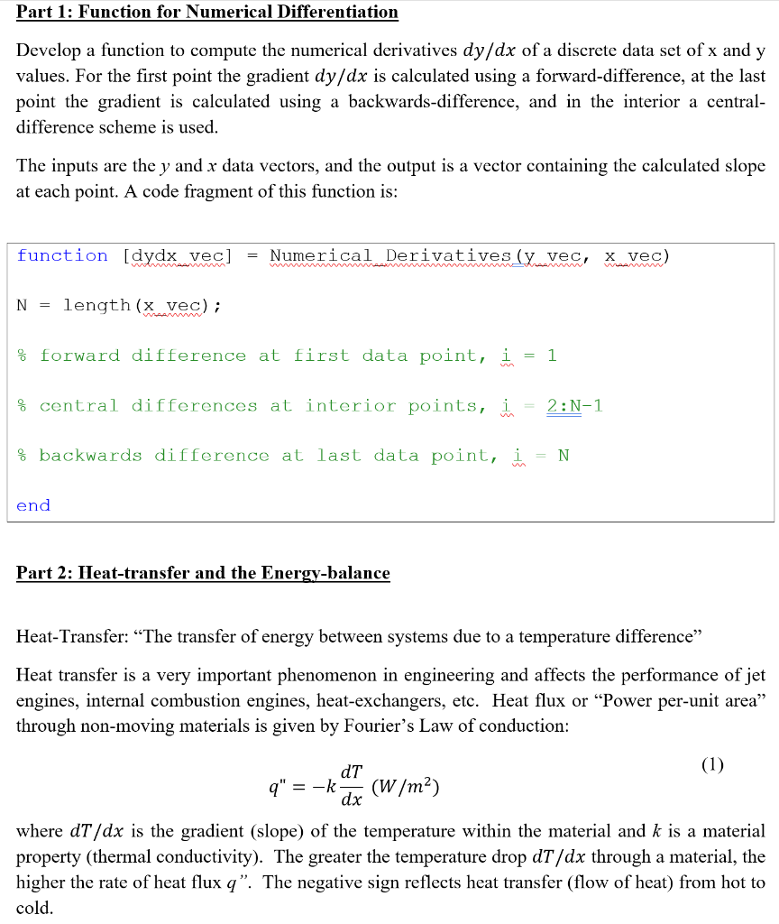 Solved The Problem Below Is A Matlab Question Please Do It
