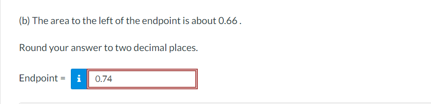 Solved Find endpoint(s) on a N(0,1) density with the given | Chegg.com