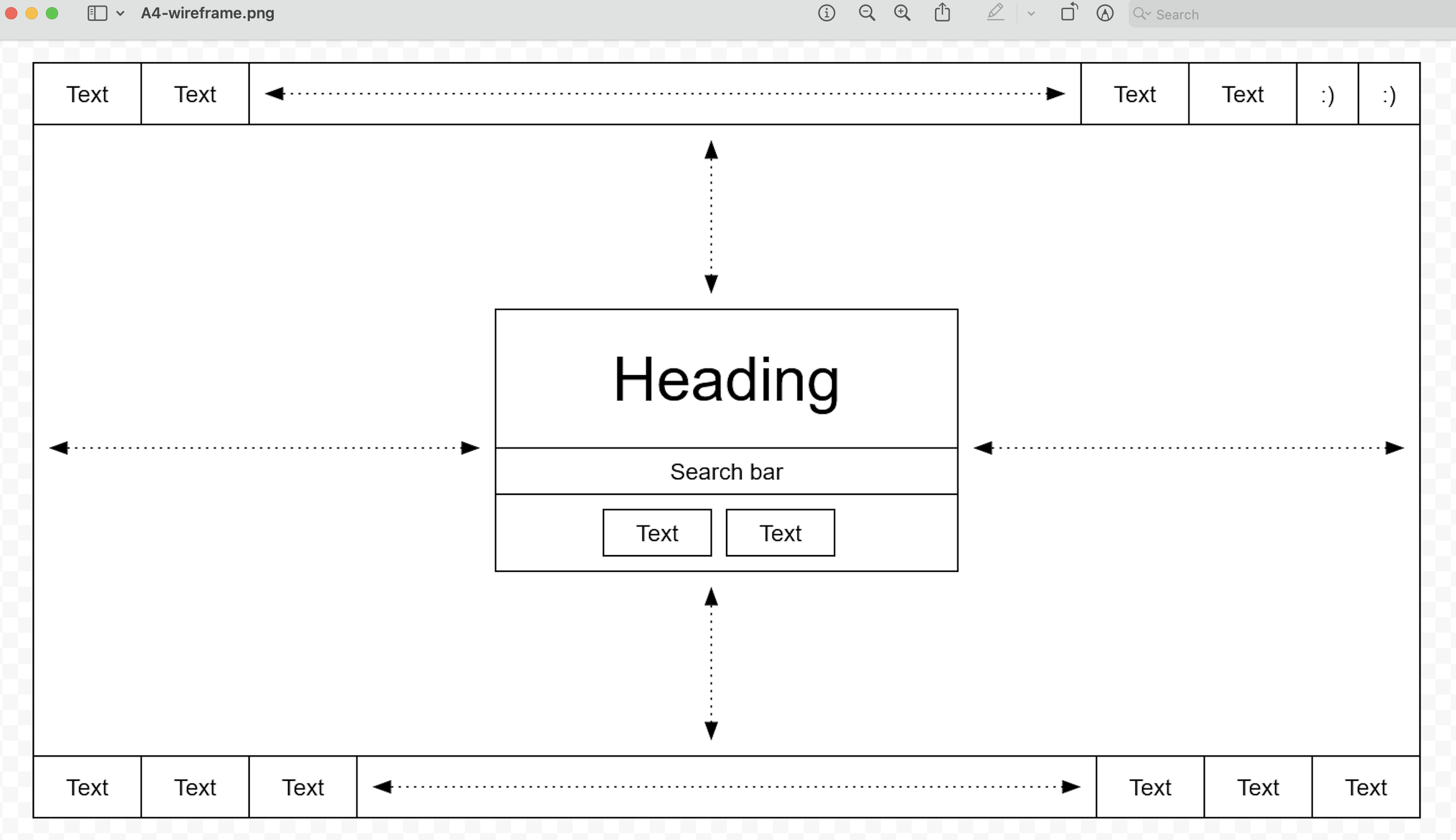 Solved Task : Task is to replicate the following layout on | Chegg.com