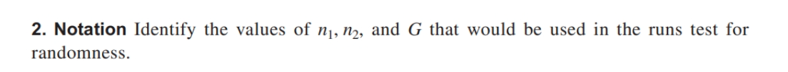 Solved 2. Notation Identify the values of n1,n2, and G that | Chegg.com