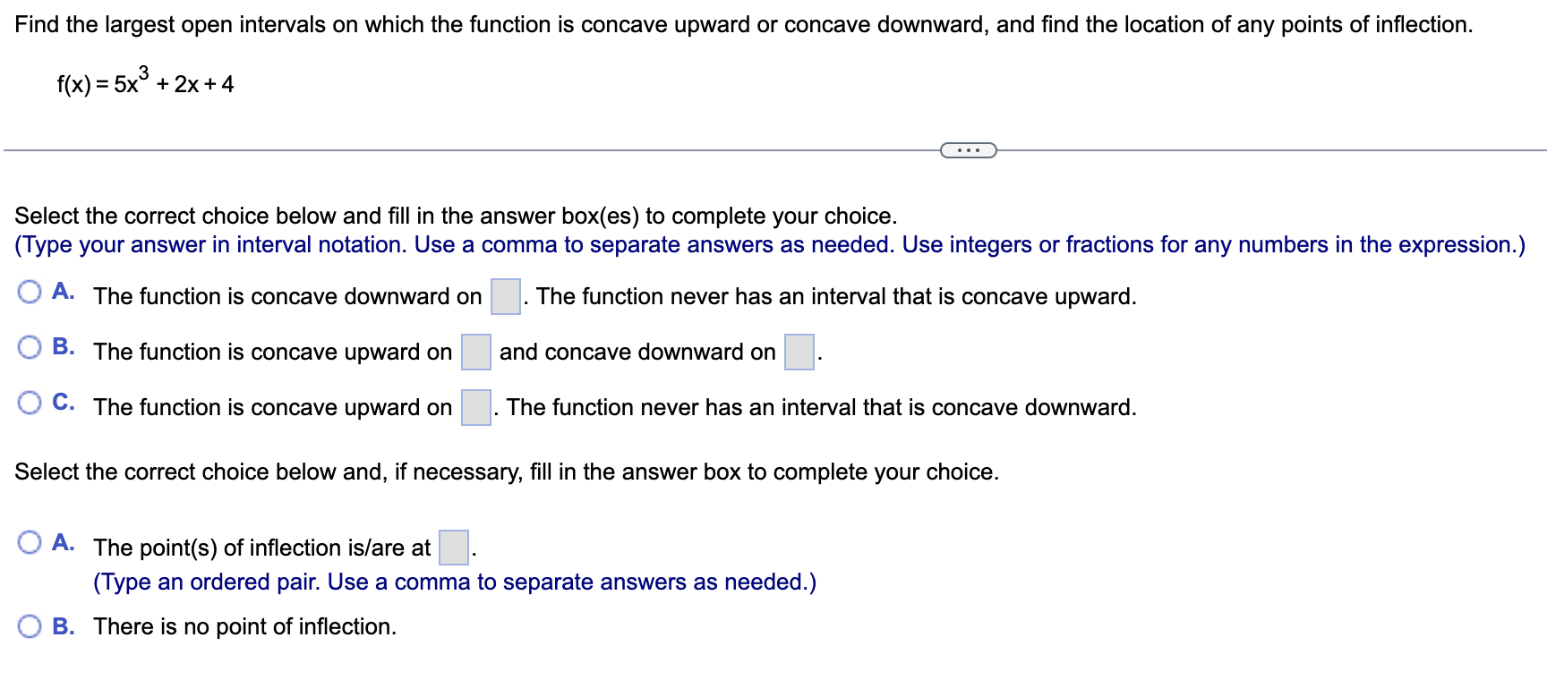 Solved Find the largest open intervals on which the function | Chegg.com