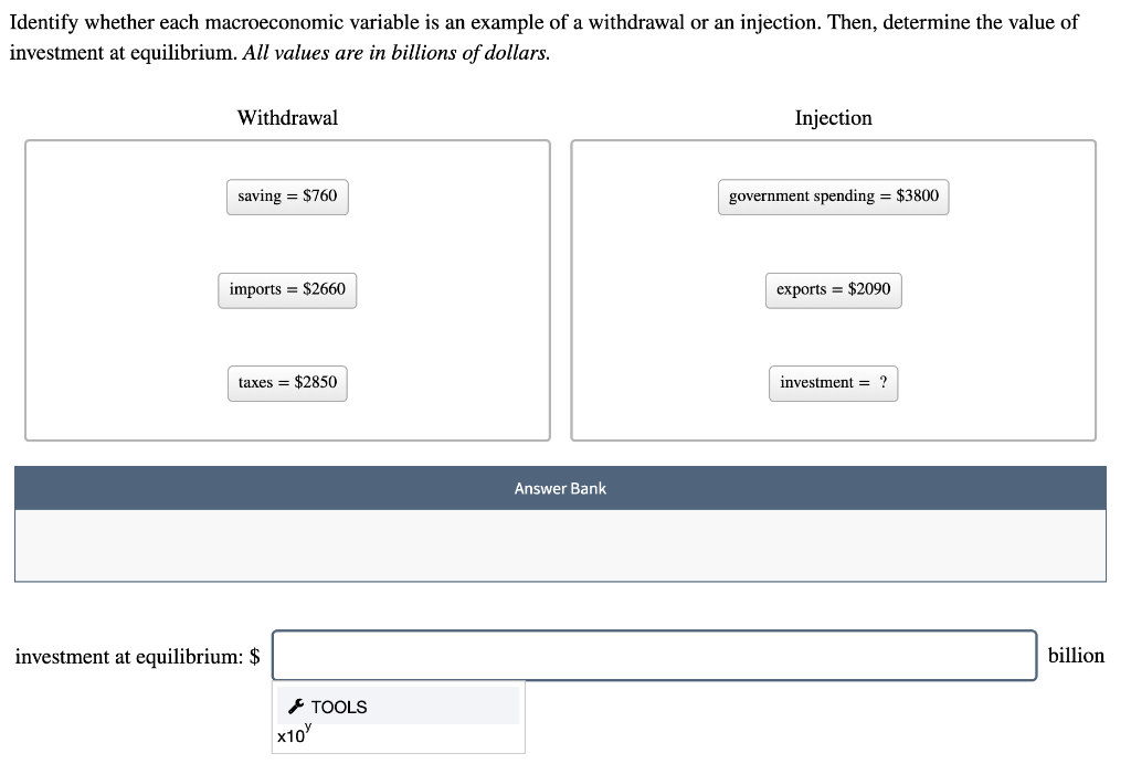 Solved Identify whether each macroeconomic variable is an | Chegg.com