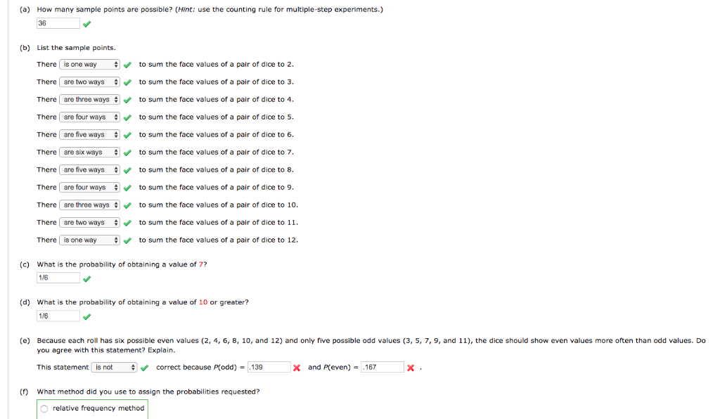 Solved (a) How many sample points are possible? (Hint: use | Chegg.com