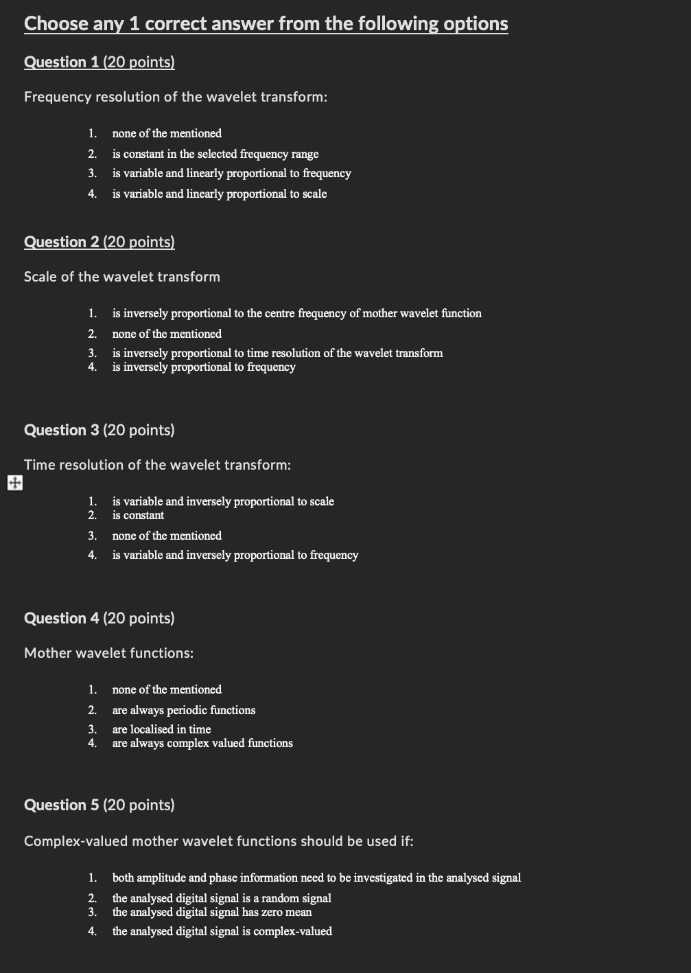Solved PLease do all the objective questions. Choose the | Chegg.com