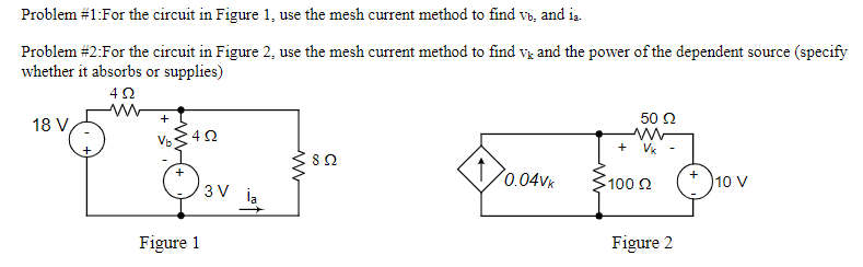 Solved Electric circuit analysis problems I need steps with | Chegg.com