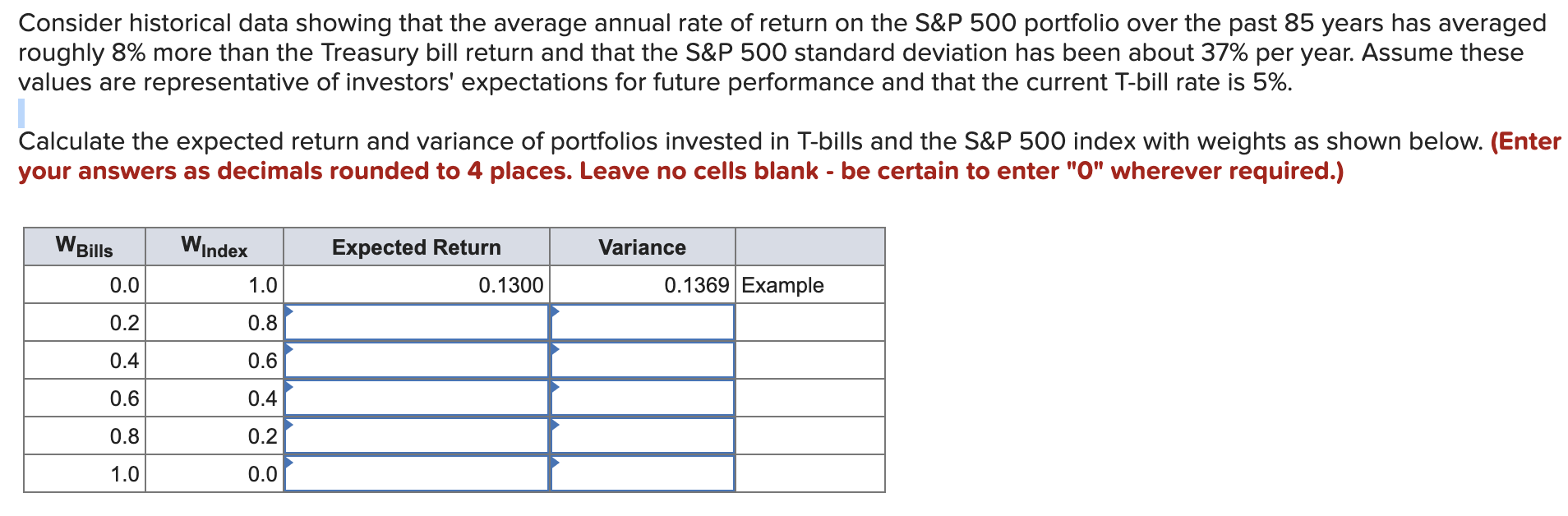 Solved Consider historical data showing that the average | Chegg.com
