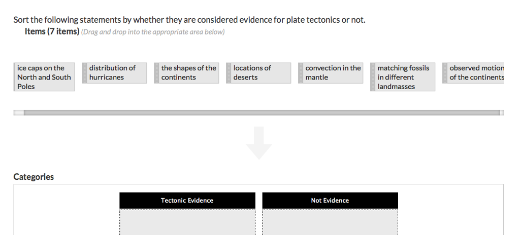 Solved Sort the following statements by whether they are | Chegg.com