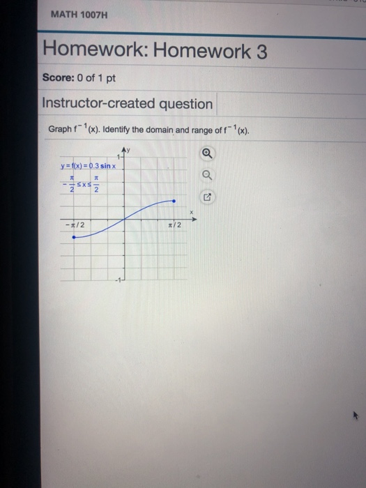 Solved MATH 1007H Homework: Homework 3 Score: 0 of 1 pt | Chegg.com