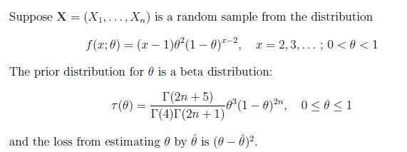Solved Given the below: a/ Find posterior distribution of | Chegg.com